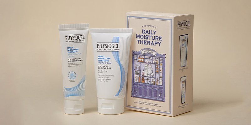 [피지오겔] DMT 크림 75ml + DMT 리제너러티브 크림 50ml (178 헤리티지 한정기획) - 마켓컬리